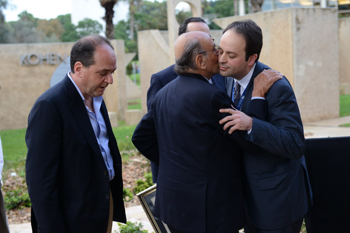 Dedication of the Maurice M. Dwek Rose Garden | International Board ...