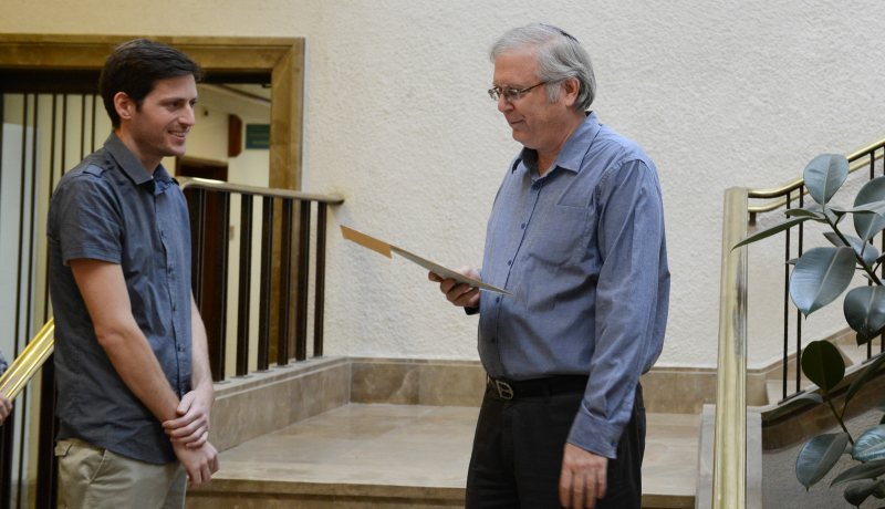 The Lee Segal Prize Ceremony, February 2014 | Faculty of Mathematics ...